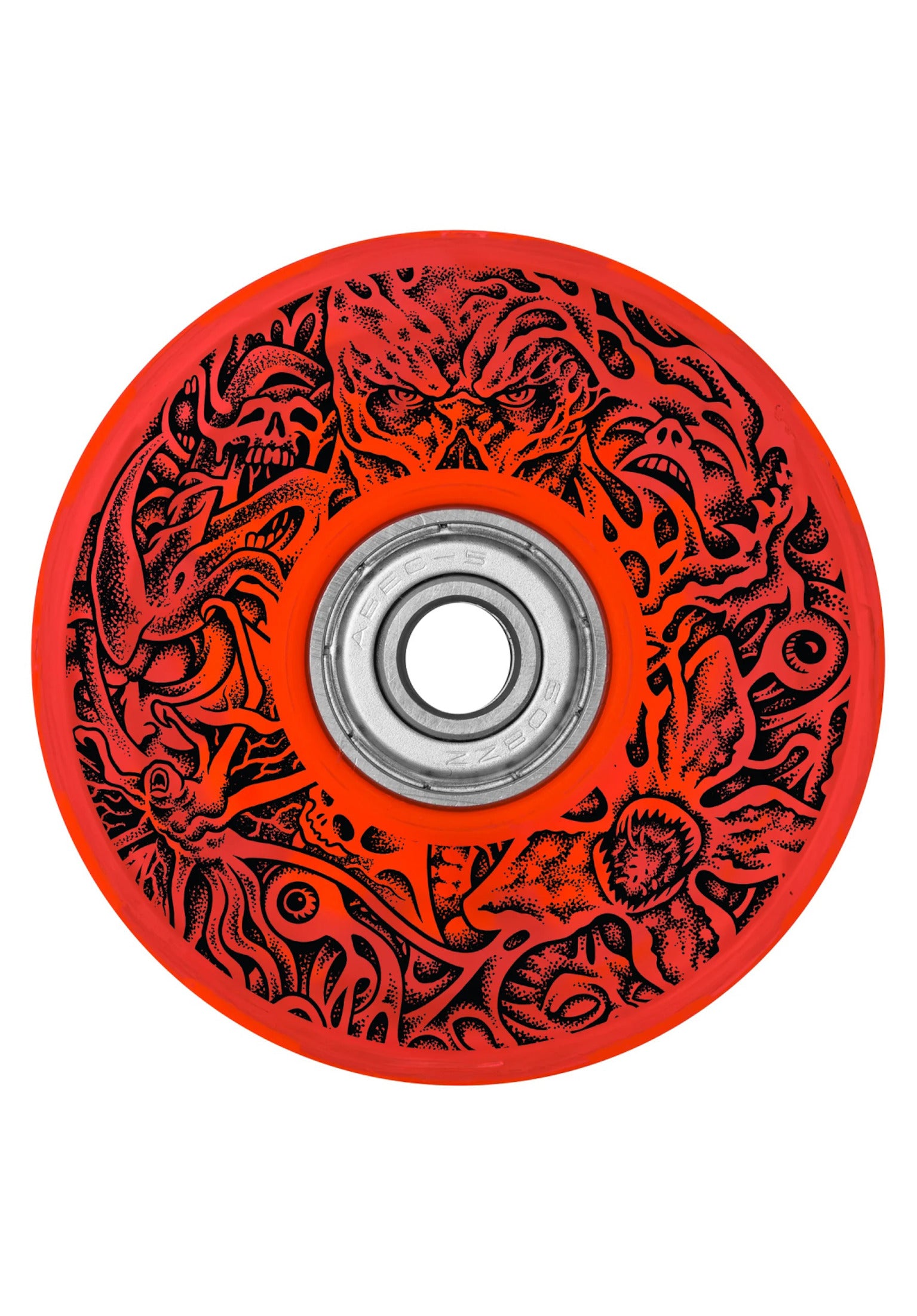 X Stranger Things Hellfire Club Light Ups 78A Slime Balls Wheel in red ...