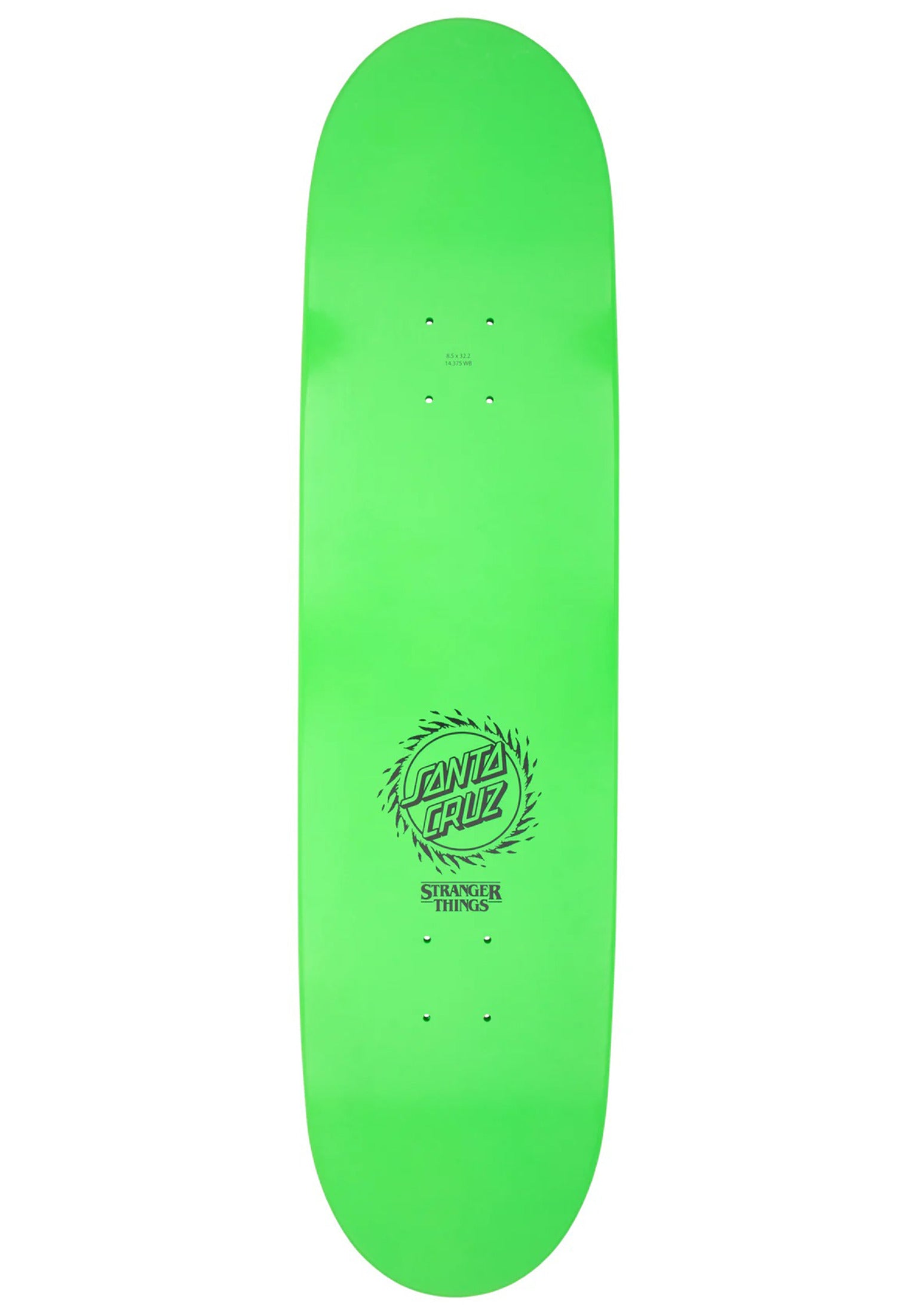 X Stranger Things Vecna Santa-Cruz Deck in glow-in-the-dark · 247dist